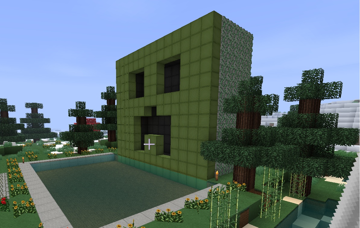 Creeper monument Minecraft Map